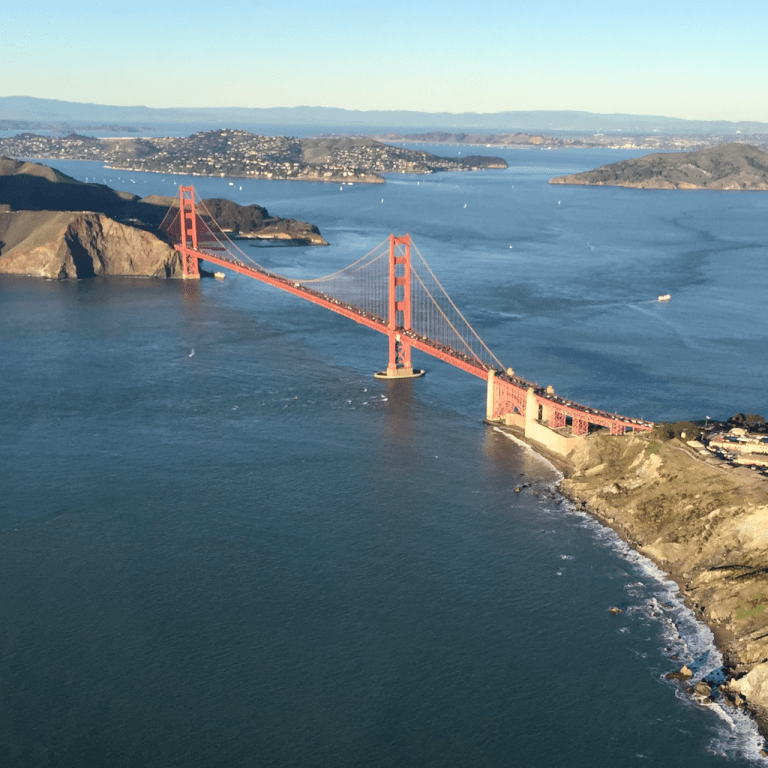 Sacramento the Golden Gate Bridge Helicopter Tour - Tour2sky
